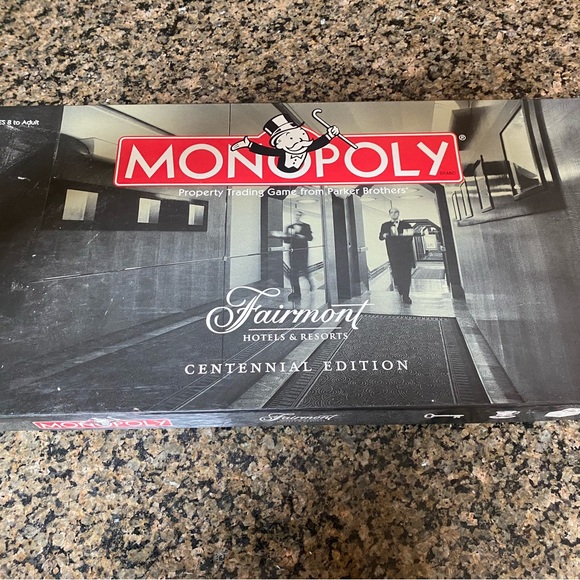 Games | Centennial Edition Fairmont Hotels Monopoly I | Poshmark